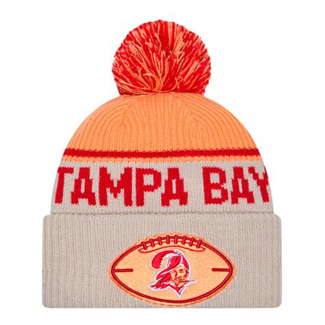 Tampa Bay Buccaneers New Era Nfl24 History Sideline Sport Knit Toque