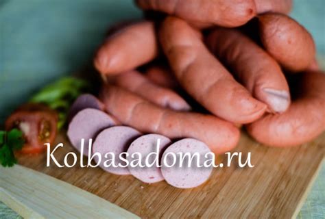 Свиные сардельки в домашних условиях
