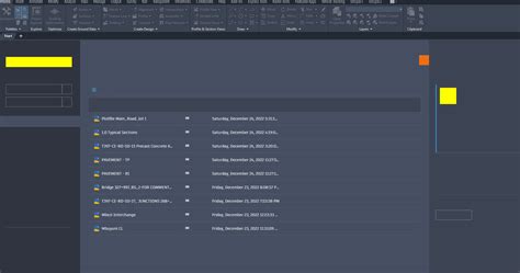 Solved Yellow Colour On Civil 3d Start Page Autodesk Community