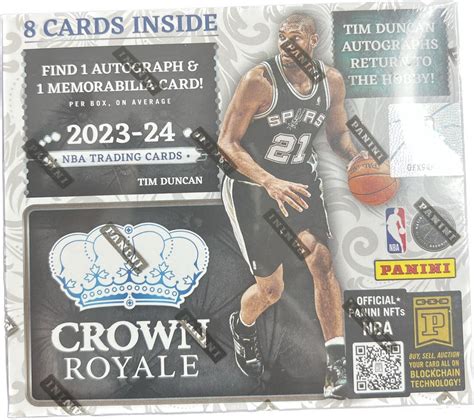 202324 Panini Crown Royale Basketball Nba Hobby Box Sports Trading