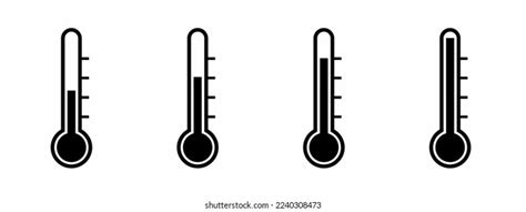 온도계 날씨 아이콘 온도 온도계 아이콘 스톡 벡터로열티 프리 2338790263 Shutterstock