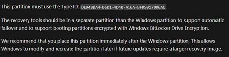 Windows Recovery Environment WinRE Identifier Windows Forum