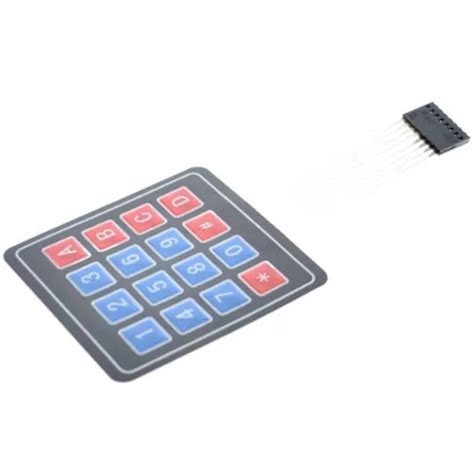 Teclado 4x4 Arduino Matriz Cdmx Electrónica En Venta En Cuauhtémoc