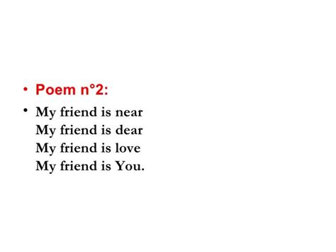 Best Friends Forever Poems