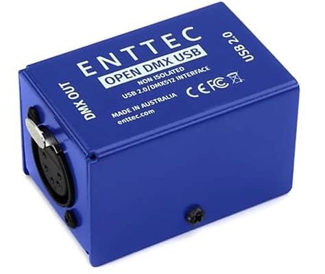 Enttec Open Dmx Usb 70303 Lighting Interface Open Reverb