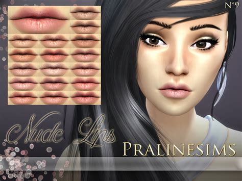 The Sims Resource Nude Lips By Pralinesims • Sims 4 Downloads