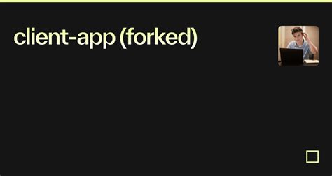 Client App Forked Codesandbox
