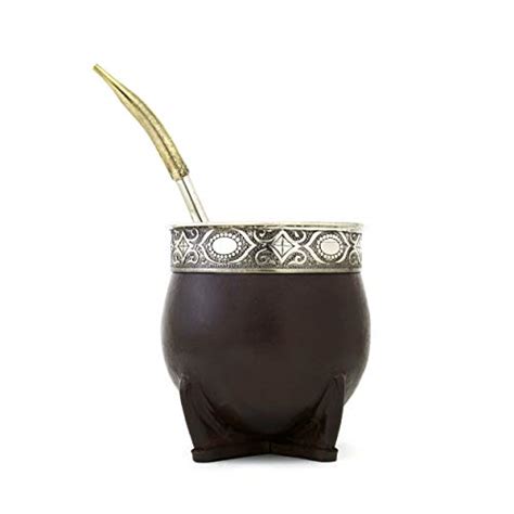 Thearg Mate Imperial Premium Yerba Mate Cup And Bombilla Set Argentina