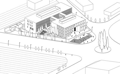 Aau Anastas Envelopes Palestinian Courthouse In Latticework