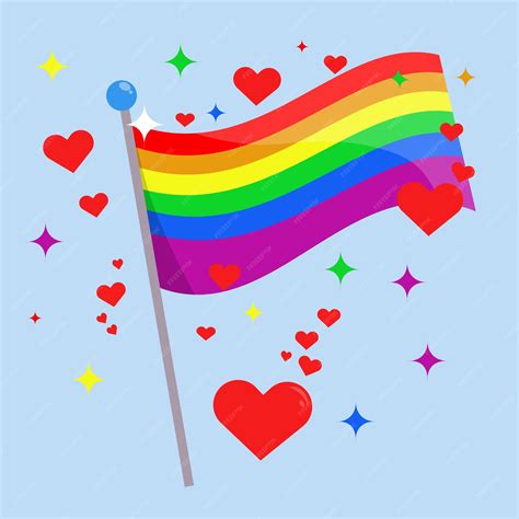 Premium Vector Lgbt Flag