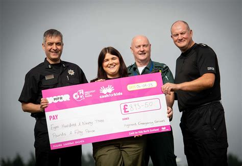Highland Emergency Services Come Together For Good Cause