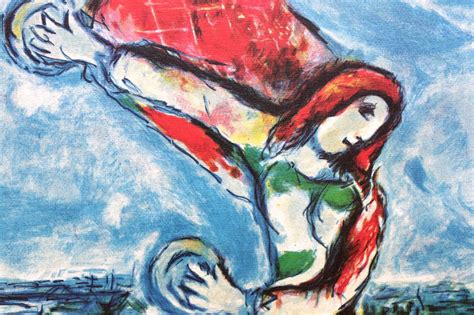 【楽天市場】マルク・シャガール「パリの恋人」作品証明書・展示用フック・限定500部エディション付複製画リトグラフ シャガール 絵画 シャガール
