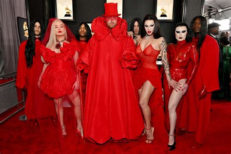Kim Petras And Sam Smith Channel Unholy At 2023 Grammys