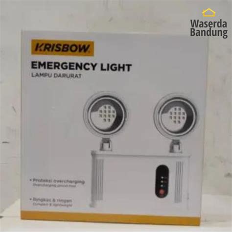 Jual Lampu Darurat Emergency Lamp Twin Lit Led Kota Bandung Waserda Bandung Tokopedia