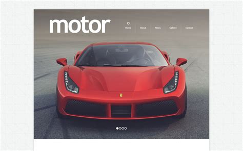Cars And Bikes Drupal Template Templatemonster