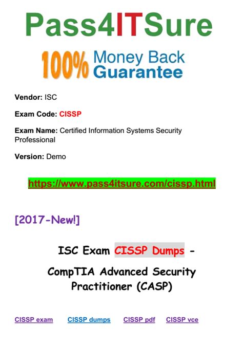 2017 November NEW The Best ISC CISSP Dumps Practice Test Exam Video