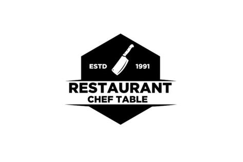 Chef Kitchen Restaurant Logo Design Graphic By Alpha Std · Creative Fabrica