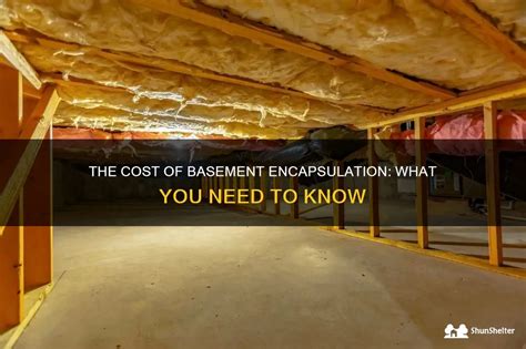 The Cost Of Basement Encapsulation What You Need To Know Shunshelter