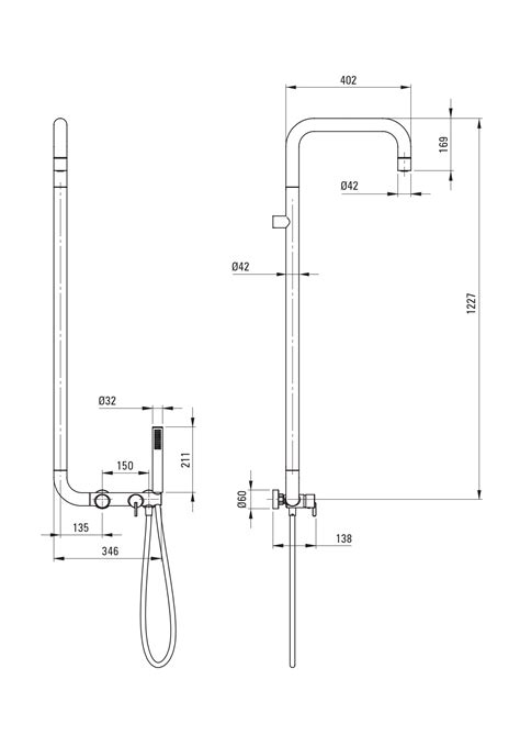 Deante Silia Nqs N4xm Душова система зі змішувачем 50869 грн Купити в Києві Deante Ua