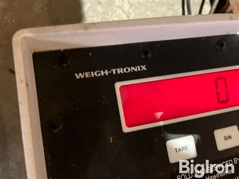 Weigh Tronix 615 Livestock Scale Agriculture Bigiron