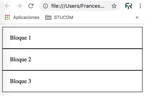Elementos En Línea Elementos Bloque Elementos Inline Block Francesc Ricart