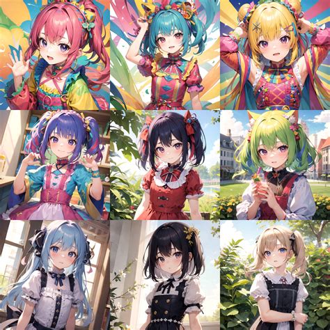 Stable DiffusionLORAなどの追加学習データ集色調補正編part mndkblg