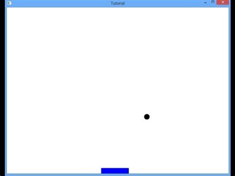 JavaFX Game Pong YouTube