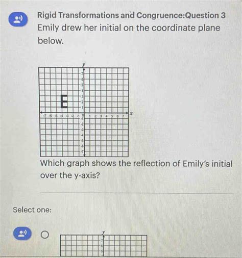 rigid transformations and congruence question 3 emily drew her initial