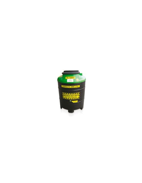 Contenitore In Polietilene Per Raccolta Olio Vegetale Cap Lt 260