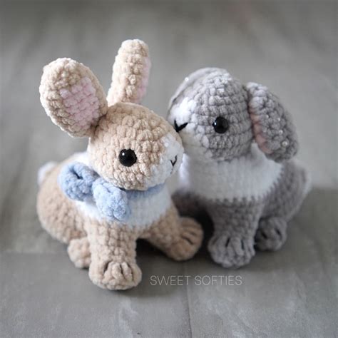 Honey Bunny The Realistic Rabbit · Amigurumi Crochet Pattern Sweet Softies