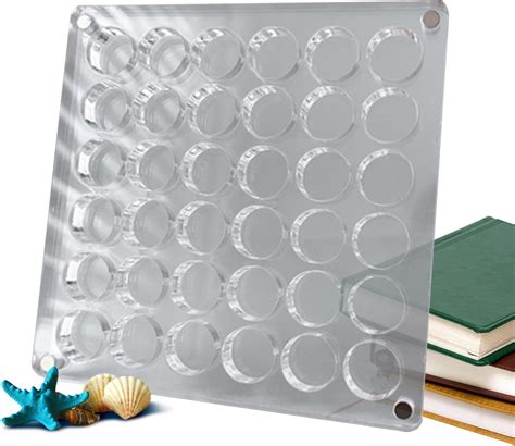 Seashell Display Box Acrylic Magnetic Seashell Display