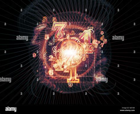 Arrangement Element Abstract Wallpaper Pattern Fractal Number