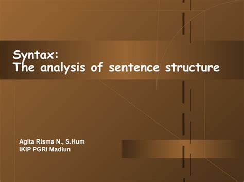 Syntax Ppt