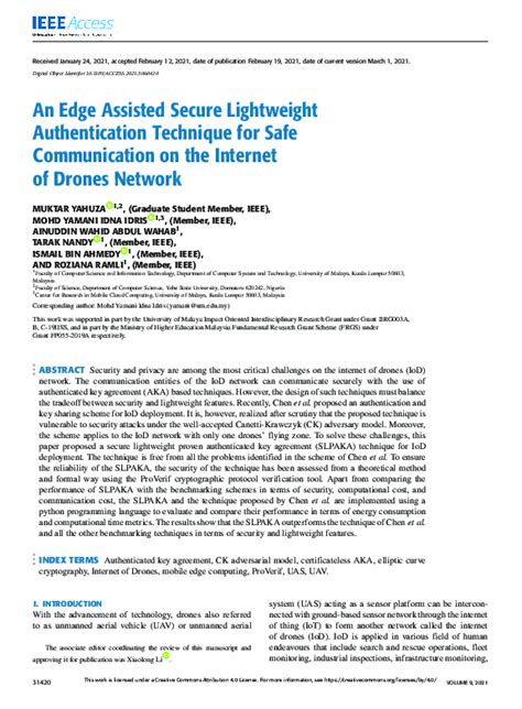 Pdf An Edge Assisted Secure Lightweight Authentication Technique For