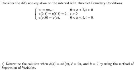 solved a ﻿determine the solution when φ x sin x l 2π