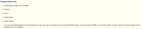 Solved Function Module For Deleting Inbound Delivery Vl32 Sap