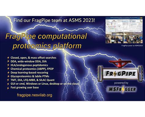 Alexey Nesvizhskii On Twitter FragPipe Has Been Released As Well As Updates To MSFragger