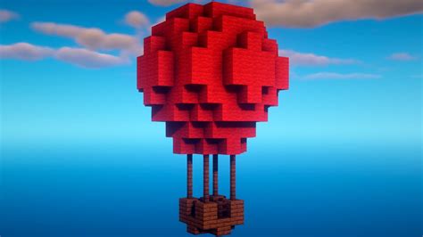 ВОЗДУШНЫЙ ШАР В МАЙНКРАФТ Youtube