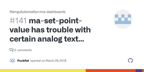 Ma Set Point Value Has Trouble With Certain Analog Text Renderer