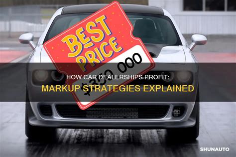 How Car Dealerships Profit Markup Strategies Explained Shunauto
