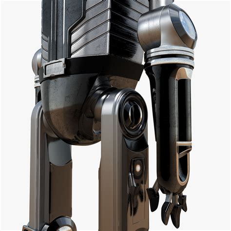 Led 기계 만화 로봇 3d 모델 40 Fbx Max Obj Free3d