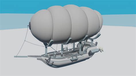 Modelo 3d Flying Ship Turbosquid 1912147