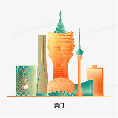 一组国潮城市代表性建筑合集三PNG图片素材下载 建筑PNG 熊猫办公