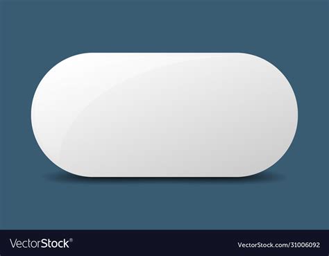 Blank Button Sign Key Push Royalty Free Vector Image