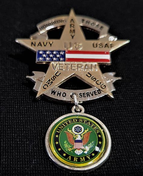 Vietnam Veteran All Veteran Army Us Veteran Pin Command Headquarters