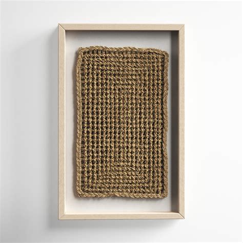 Joss And Main Rectangular Shadow Box With Rope Abstract Wall Décor Wayfair