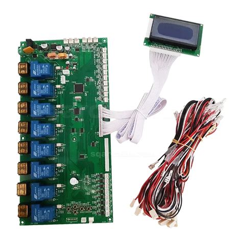 Arcade Jy 258 Coin Operated Timer Board For 1 8 Devices Time Control Pcb With All 