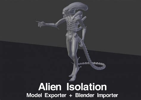 Alien Isolation Model Exporter File Moddb
