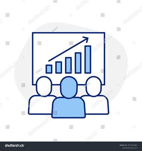 Velocity Chart Representing Agile Team Performance Stock Vector