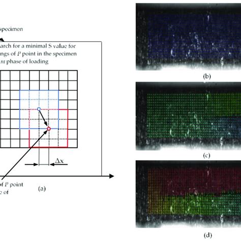 Analysis Of The Specimen Image With The Use Of A Digital Correlation